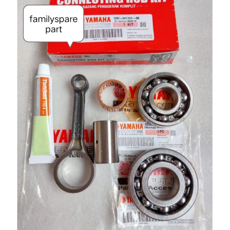 Jual STANG SEHER 2DP+2 BERING+LEM YAMAHA NMAX AEROX LEXY 155CC | Shopee ...