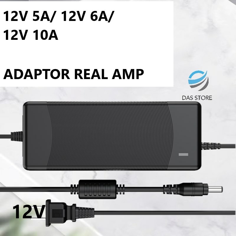 Jual Adaptor catu daya 12V 5A 6A 8A 10A murni ampere adaptor pompa DC ...
