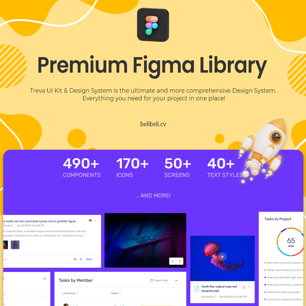 Jual Figma UI Library - TREVA UI Kit & Design System | Shopee Indonesia
