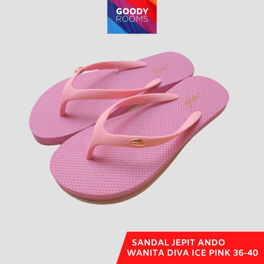 Jual Sandal Jepit Wanita Ando Diva 36 37 38 39 40 | Shopee Indonesia