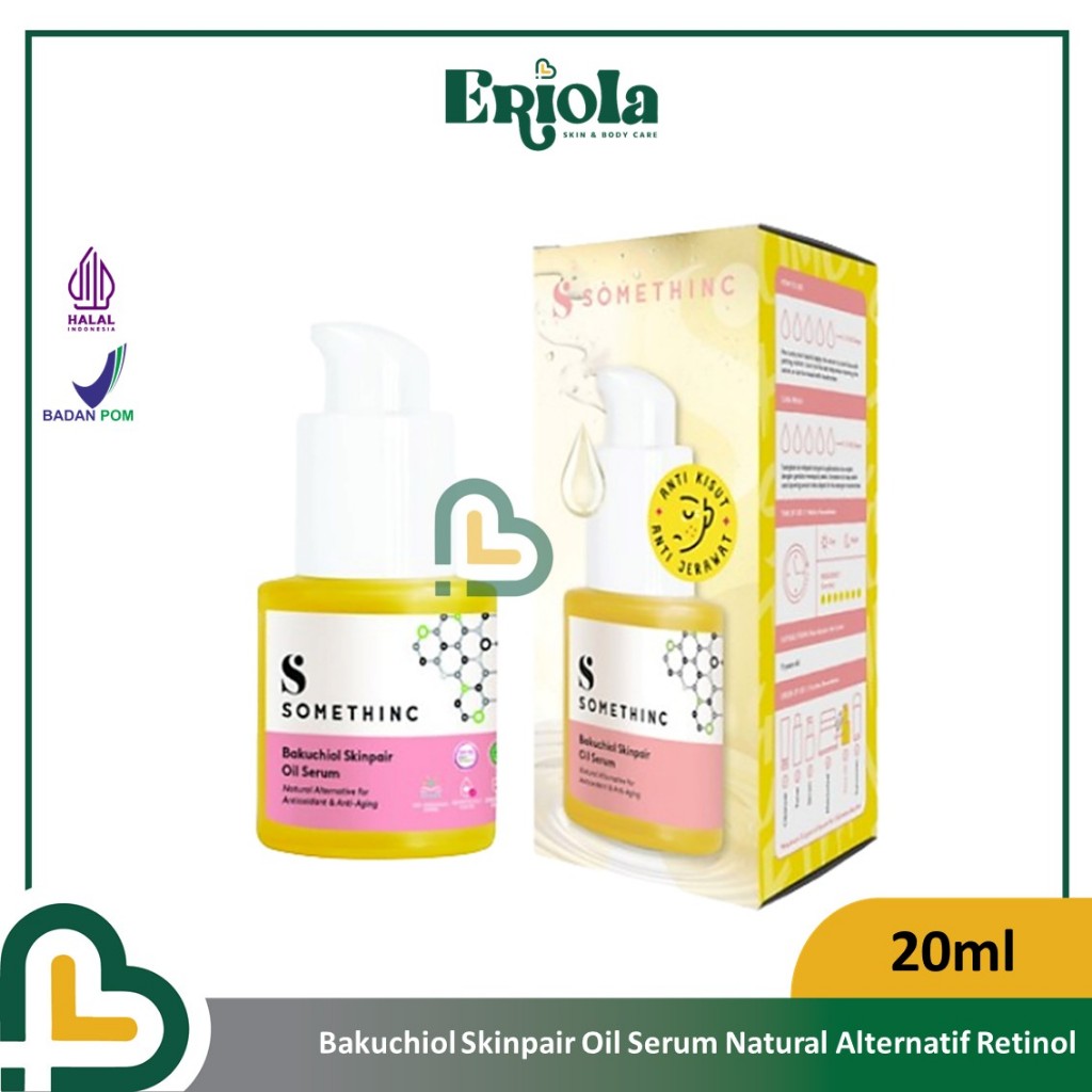 Jual SOMETHINC 20ml Bakuchiol Skinpair Oil Serum Wajah Skin pair 20 ml ...