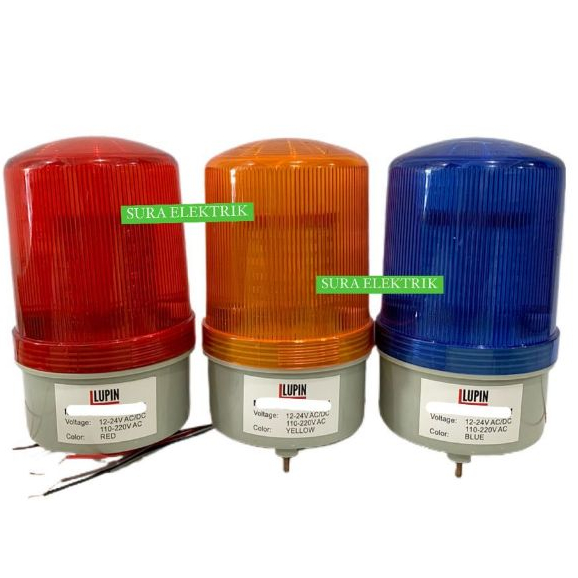 Jual Warning Light Rotary with Buzzer LTD-1011J 4inch 12V/24V/220V ...