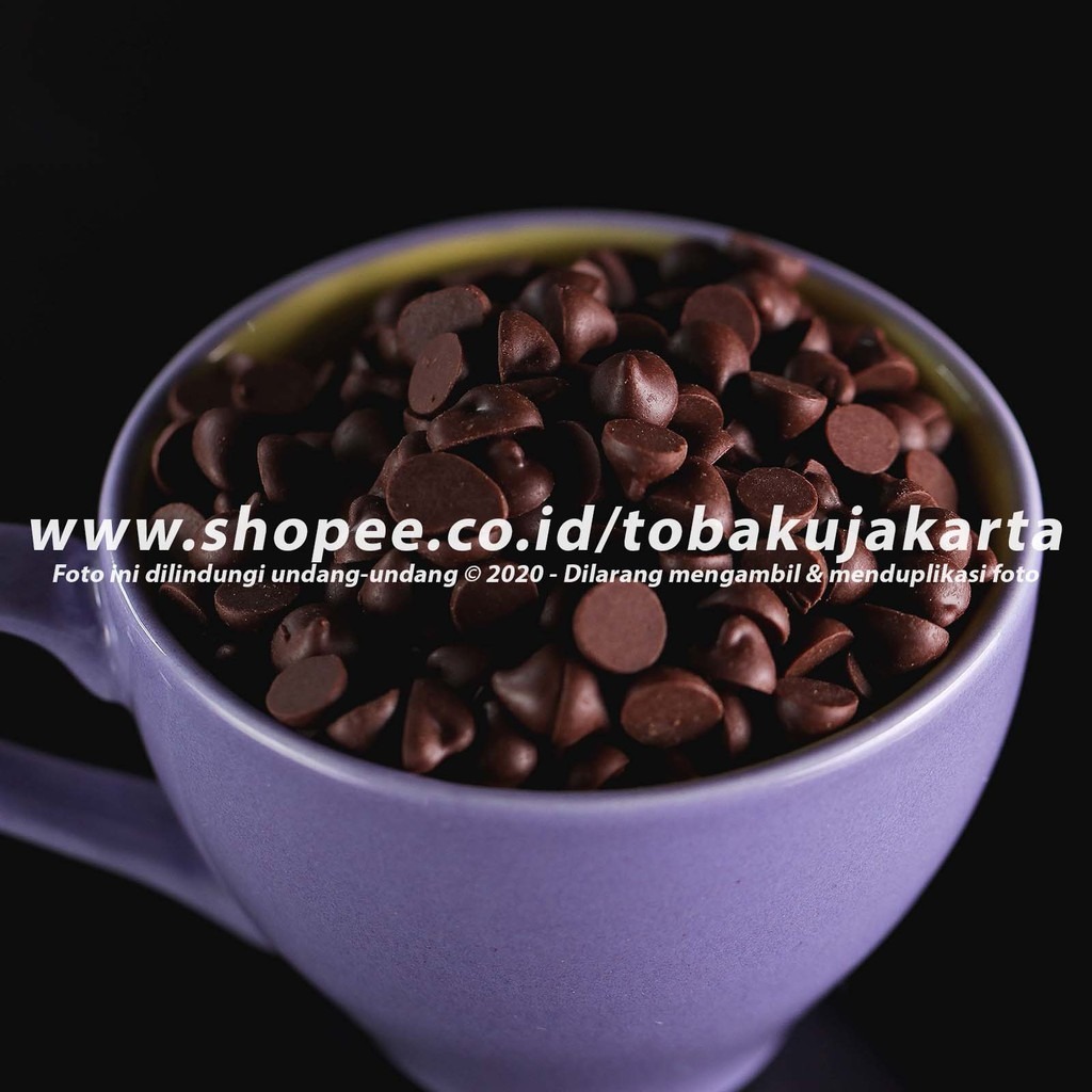 Jual Tulip Chip Dark 500gr Chocolate Compound Cokelat Chips Dark ...