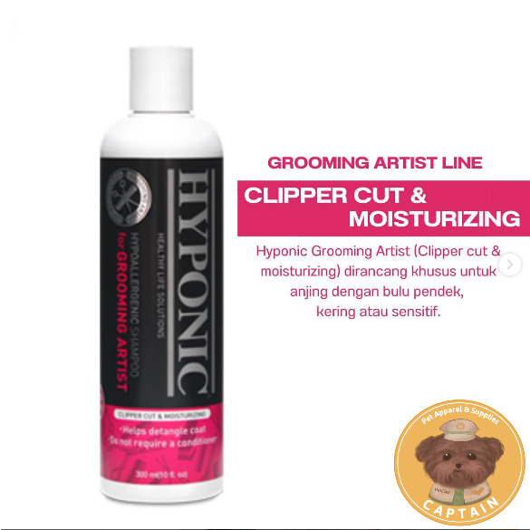 Jual HYPONIC GROOMING ARTIST + CONDITIONER + MOISTURIZING FOR DOGS ...