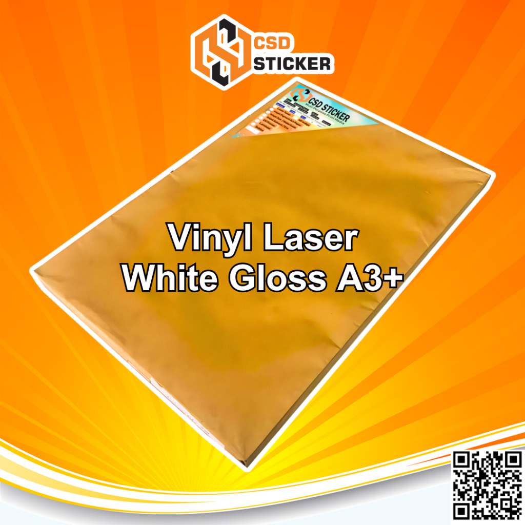 Jual CSD Sticker Vinyl A3+ Digital Print Laser Toner Stiker Label ...