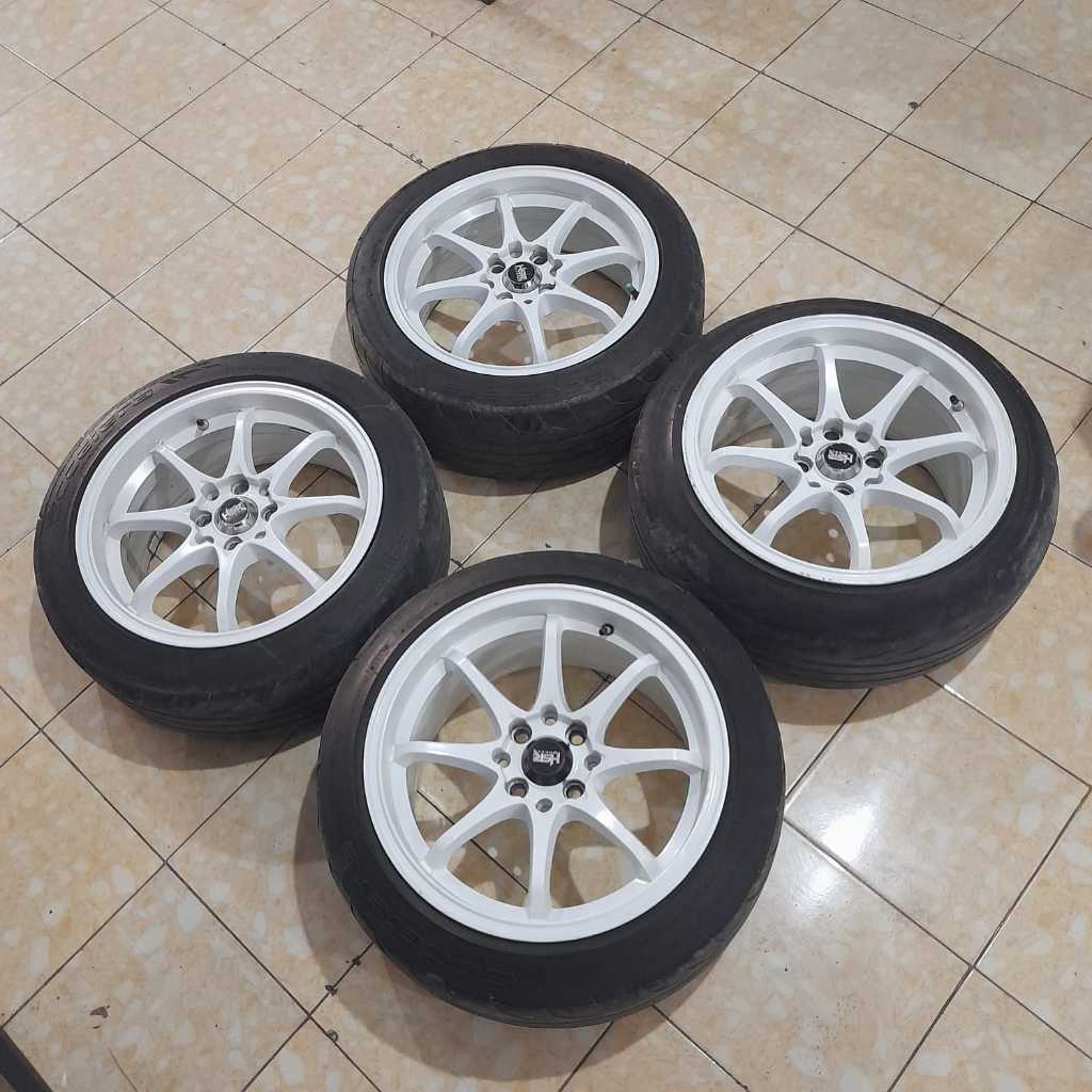 Jual VELG MOBIL SECOND CE28 HSR RING 16 LEBAR 7 PCD 8X100/114,3 E35 WHITE | Shopee Indonesia