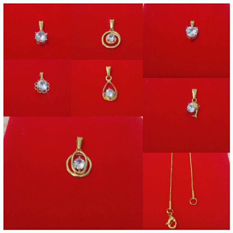 Jual LIONTIN PERMATA TITANIUM ANTI KARAT KALUNG MODEL BULAT 0,9MM ...