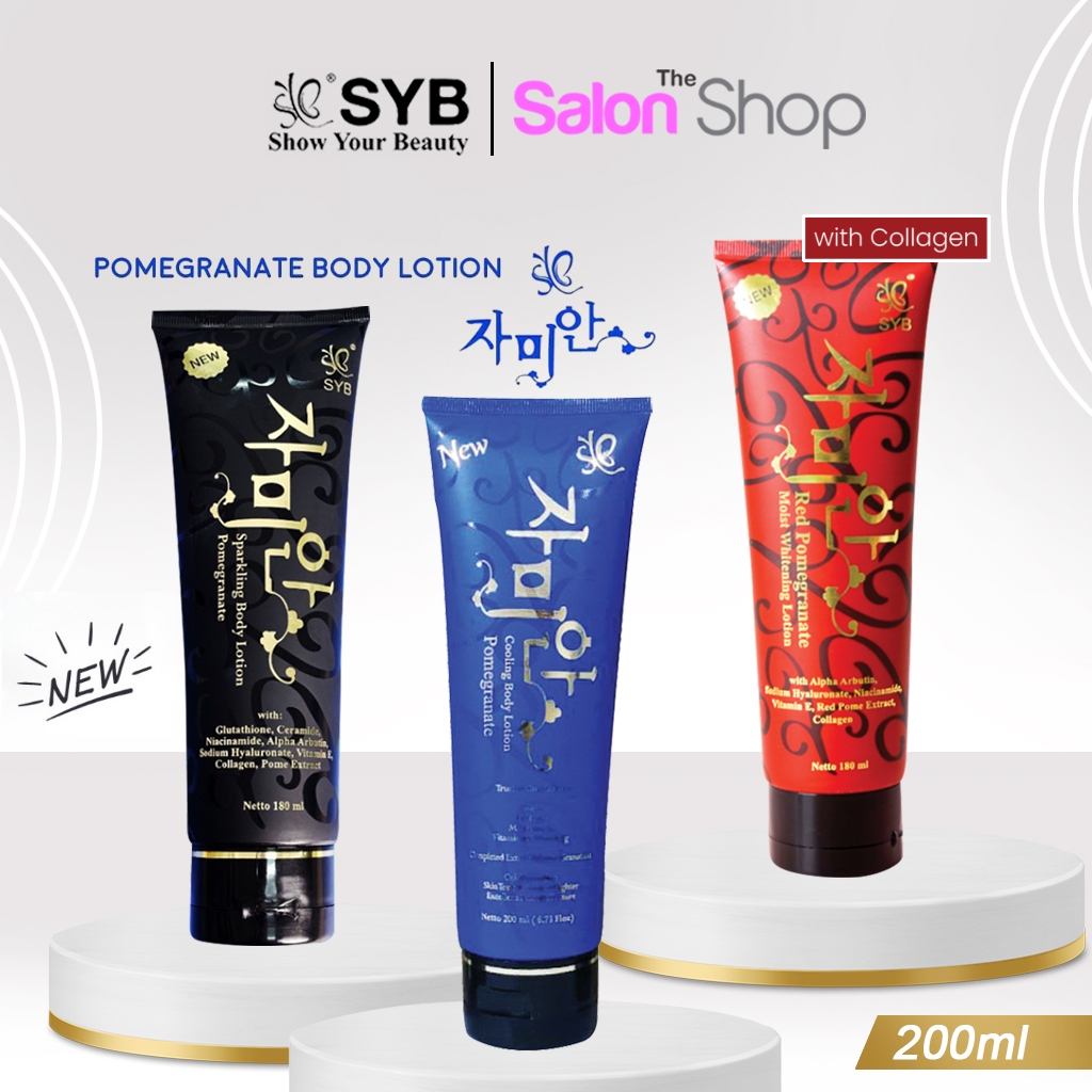 Jual ♦️THESALONSHOP♦️ SYB Red Pomegranate Moist Whitening Lotion ...