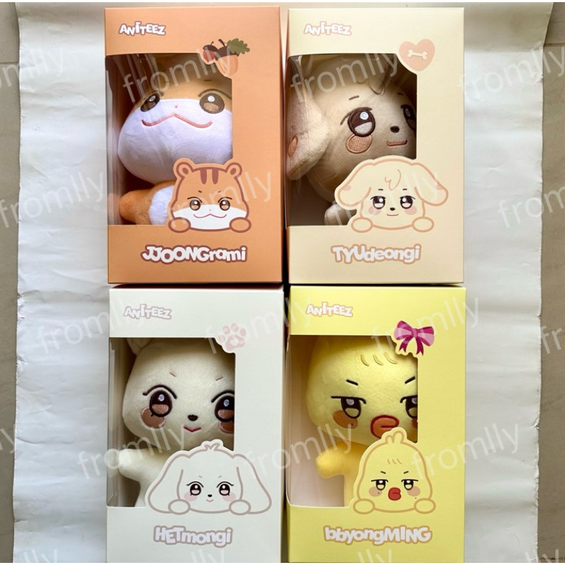 Jual [READY] ATEEZ [ANITEEZ IN ILLUSION] OFFICIAL MD - PLUSH DOLL ...