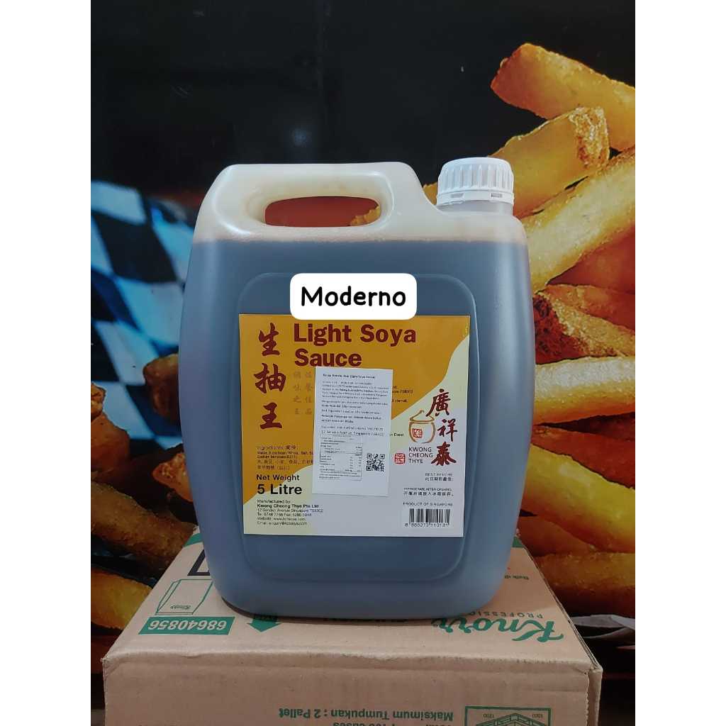 Jual KCT Light soya sauce 5 liter | Shopee Indonesia