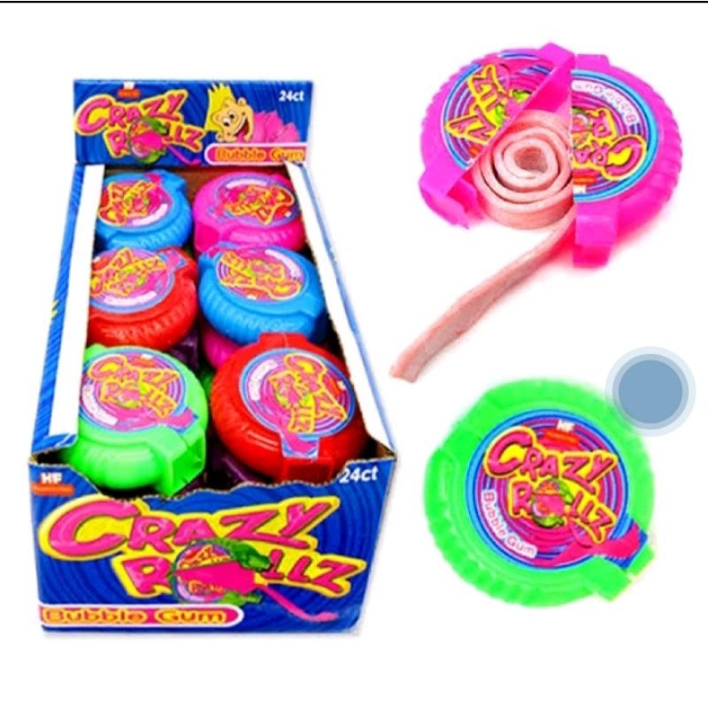 Jual Permen Bubble gum Crazy Roll/Permen Karet Roll | Shopee Indonesia