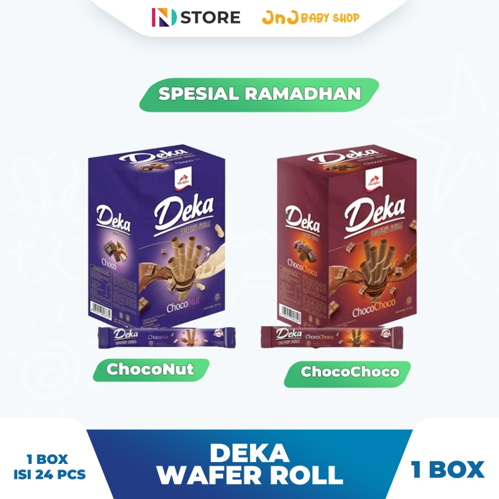 Jual Deka Wafer Roll Choconut/Chocochoco 1 Box Isi 24 Pcs | Shopee ...