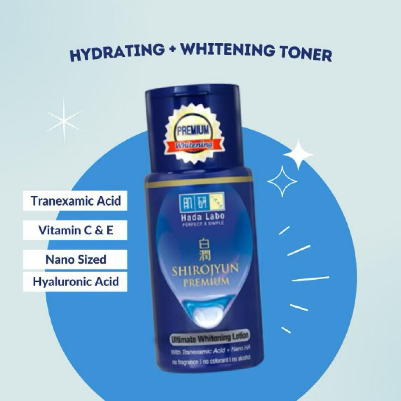 Jual HADA LABO SHIROJYUN PREMIUM ULTIMATE WHITENING LOTION 100ML ...