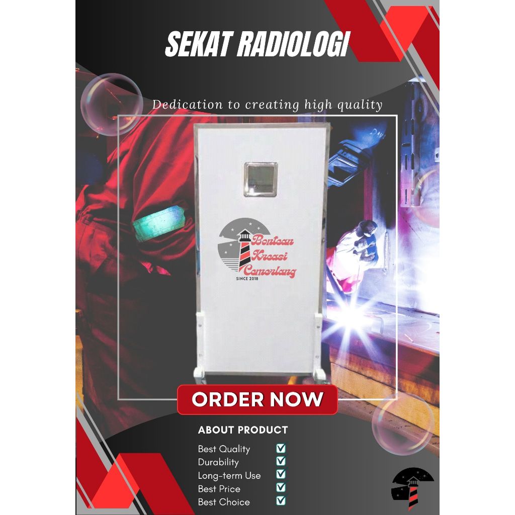 Jual Pintu Anti Radiasi PB / Pintu Xray - Tabir Radiologi - Sekat ...