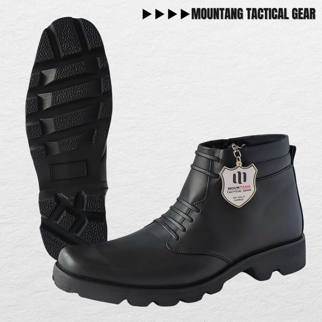 Jual Sepatu PDH pria wanita Kulit Asli Sepatu Dinas Kantor Security ...
