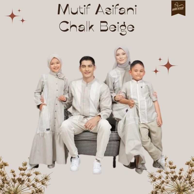 Jual Sarimbit mutif asifani/ sarimbit mutif 2024 / sarimbit keluarga ...