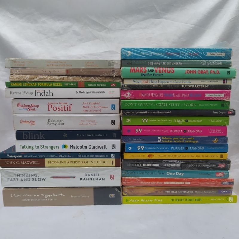 Jual [Original] SALE BUKU NON-FIKSI / SELF-IMPROVEMENT/ MOTIVASI / BIOGRAFI ORIGINAL | Shopee ...