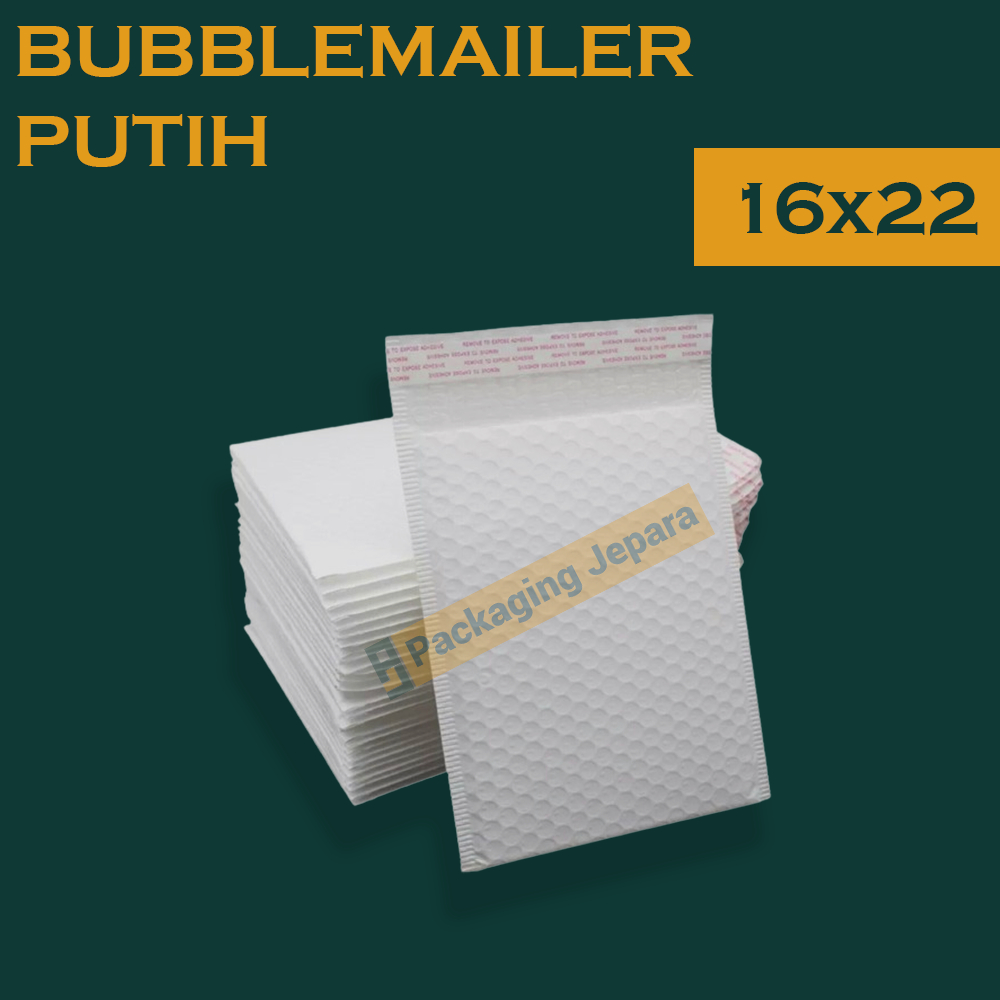 Jual BUBBLE MAILER 16cm X 22cm BUBBLE WRAP ENVELOPE RUSFET PREMIUM | Shopee Indonesia