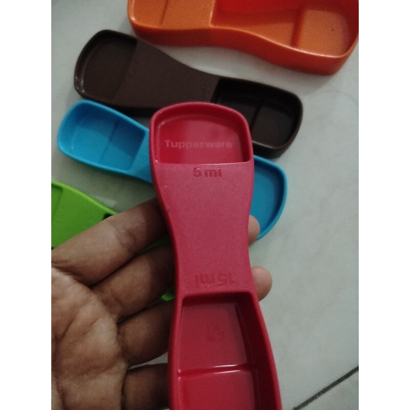 Jual measuring spoon Tupperware sendok takar Tupperware | Shopee Indonesia