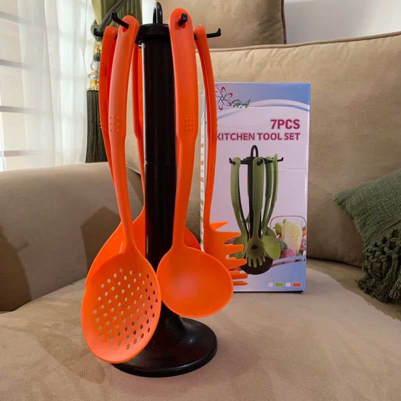 Jual Spatula Set 7 pcs Sutil Set Alat Masak Dapur 7 pcs Murah | Set ...