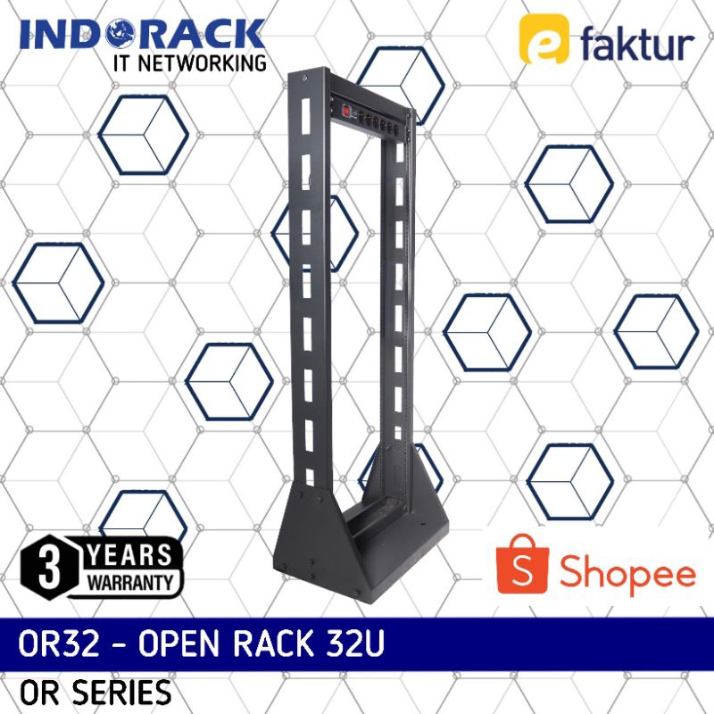 Jual OR32 - Open Rack 32U INDORACK Rak Server | Shopee Indonesia