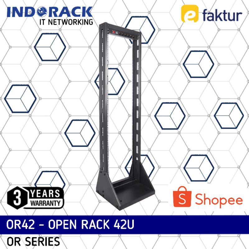Jual OR42 - Open Rack 42U INDORACK Rak Server | Shopee Indonesia