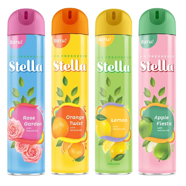Jual Stella Spray Pengharum Ruangan 200Ml. 6 Botol | Shopee Indonesia