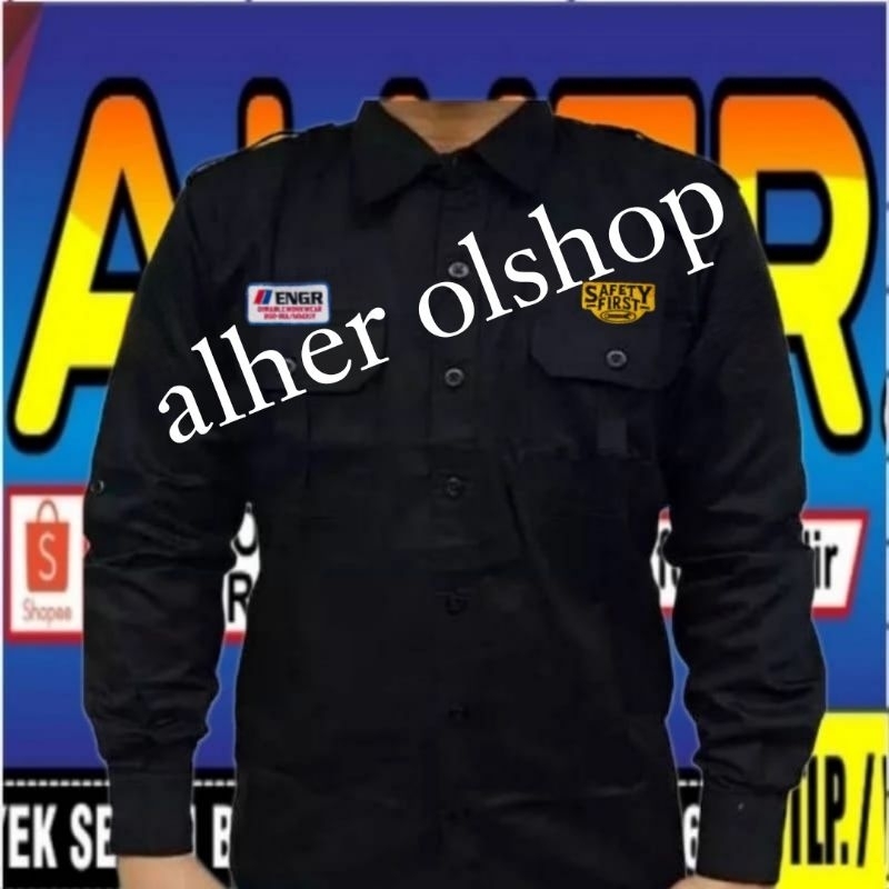 Jual kemeja work wear baju work wear baju workwear kemeja workwear ...