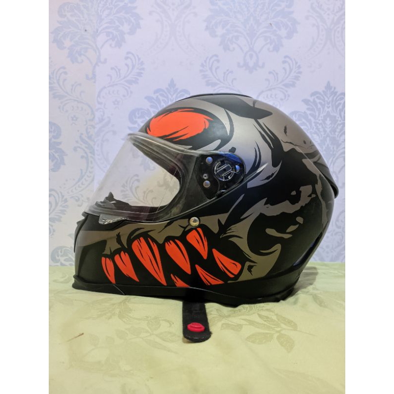 Jual Helm fullface Zeus 822B | Shopee Indonesia