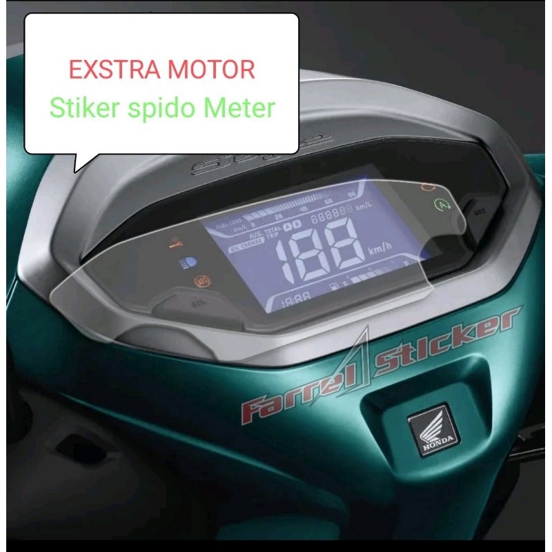 Jual Stiker Speedometer Stiker Spido meter Honda New Stylo 2024 ...