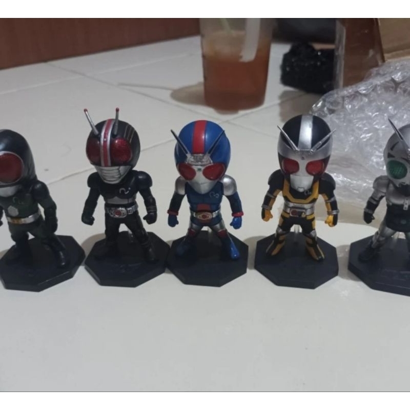 Jual WCF Masked Kamen Rider BLACK RX BIO ROBO SHADOWMOON set 5 | Loose ...