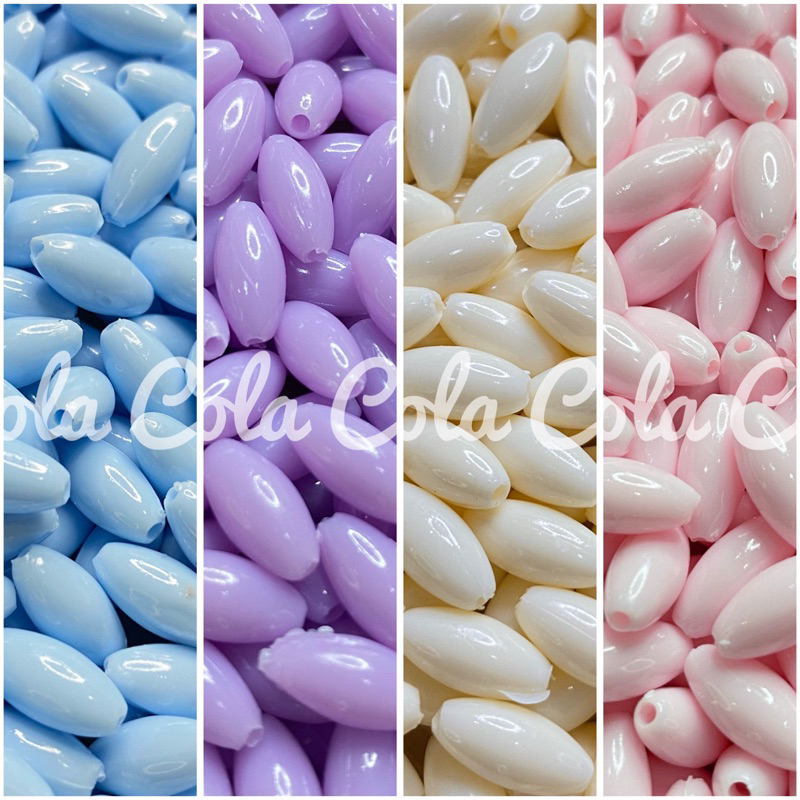 Jual MANIK PADI 6x12 MM WARNA PASTEL | Shopee Indonesia