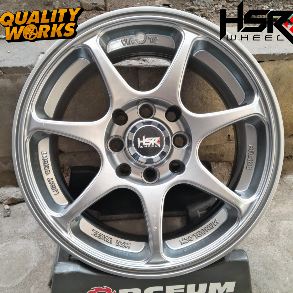 Jual Rekomendasi Velg racing R14 mobil agya pelek HSR SEBUNSUTA Ring 14 ...