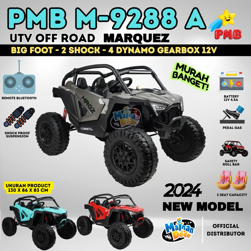 Jual Mainan Mobil Aki Anak PMB 9288 RST M9288 M-9288 9288A MARQUEZ ...