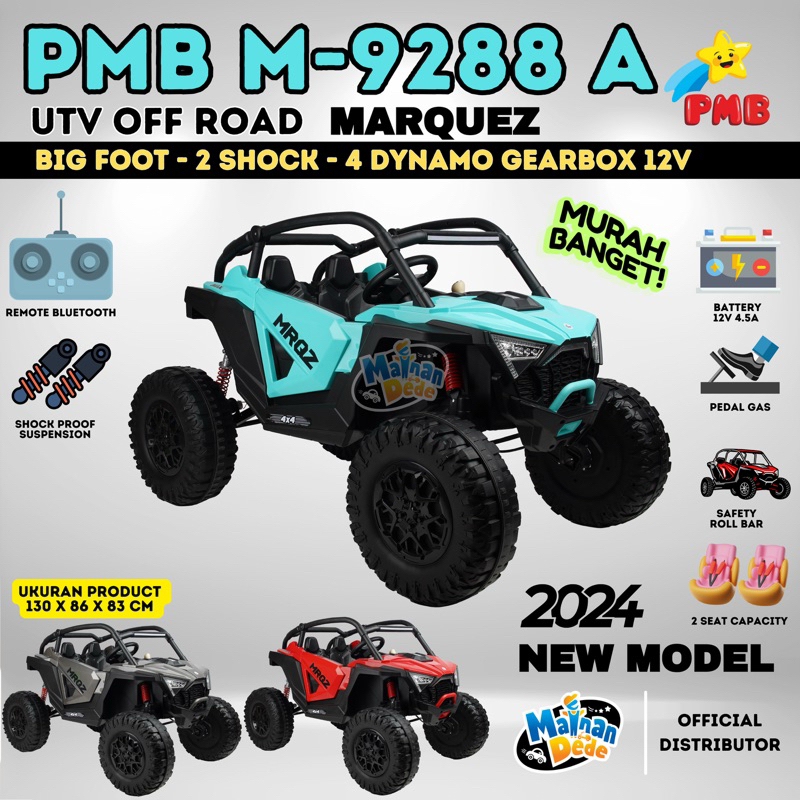 Jual Mainan Mobil Aki Anak PMB 9288 RST M9288 M-9288 9288A MARQUEZ ...