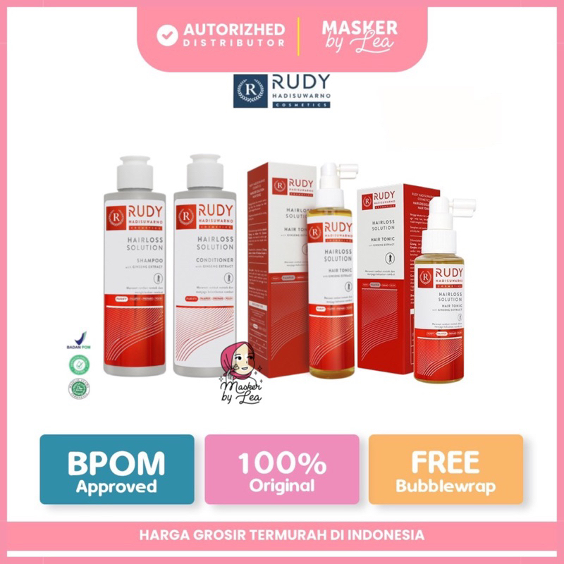 Jual RADYSA - RUDY HADISUWARNO Hairloss Solution Shampoo 100ml / Conditioner 200ml / Hair Tonic ...