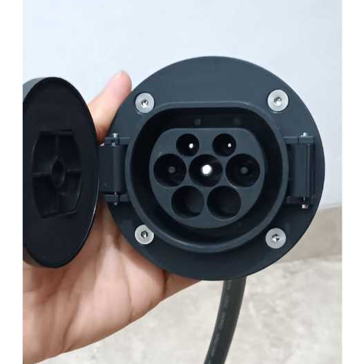 Jual EV Charging Socket Type-2 32A 100cm Cord Soket Charger Mobil ...
