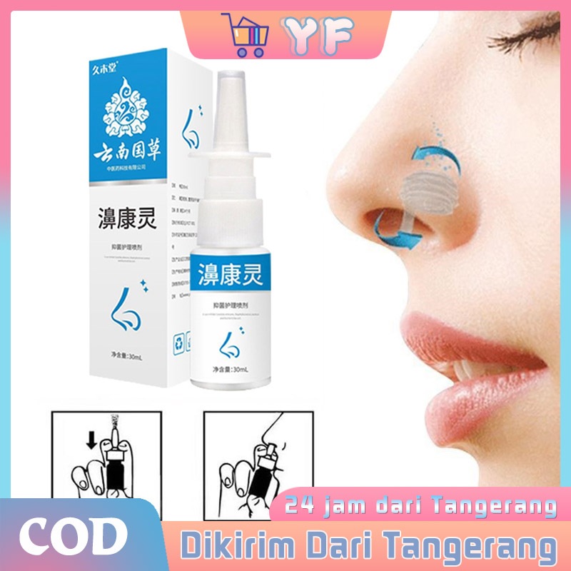 Jual 30ML Saline Nasal Spray Obat Hidung Sinusitis Spray Hidung ...