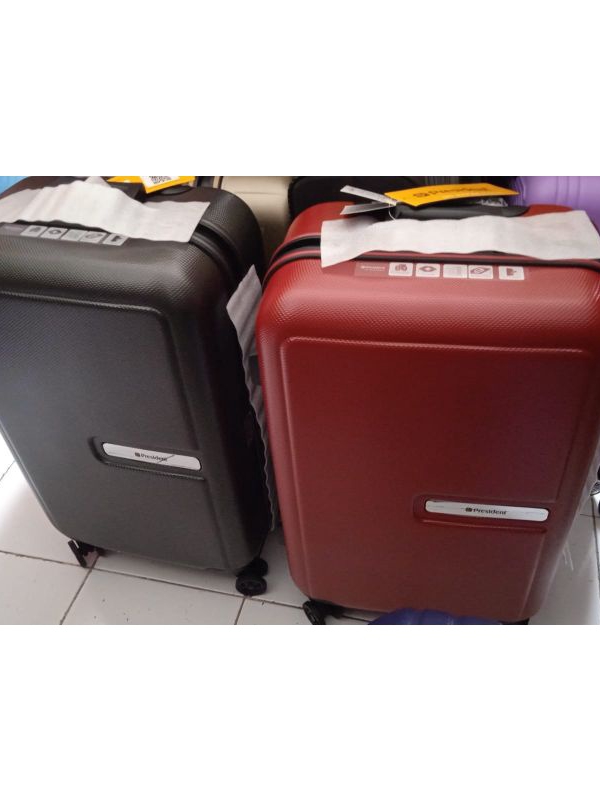 Jual Koper Hardcase Polycarbonate Merk President Ukuran 24" inch Bagasi ...