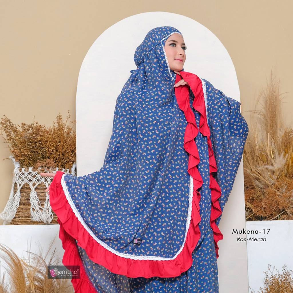 Jual Zenitha - Mukena Dewasa Motif Kekinian Premium | Shopee Indonesia