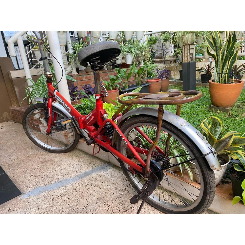 Jual SEPEDA LIPAT GENIO – WARNA MERAH – PROVESIONAL BIYCLE VOGUE ...