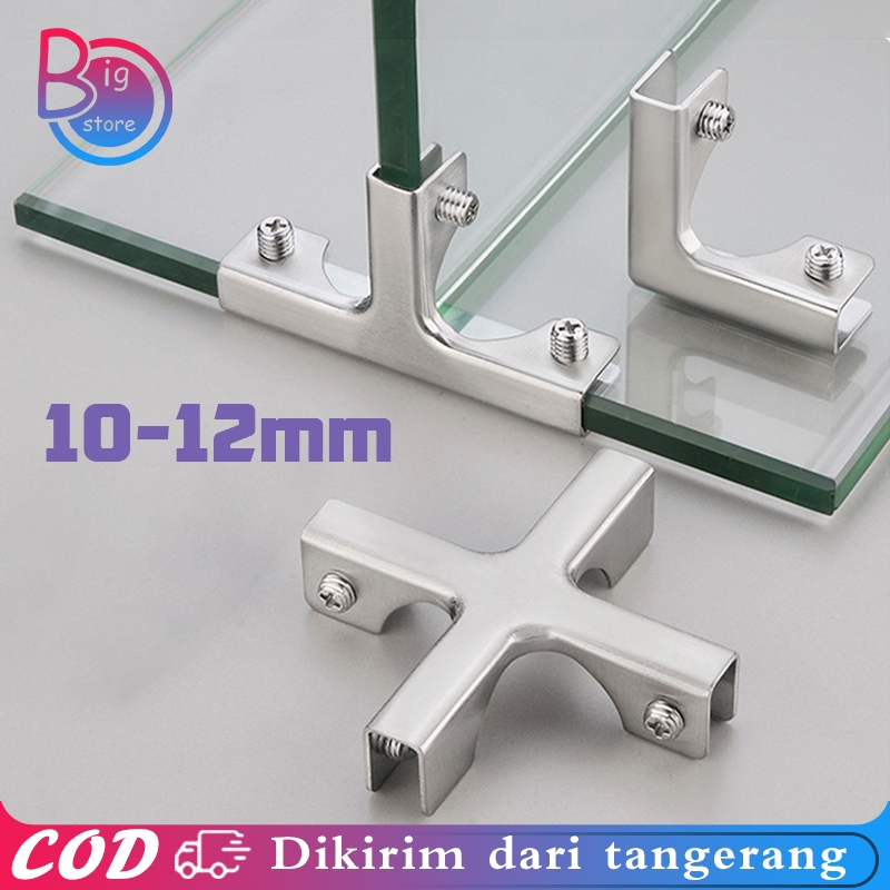 Jual Glass Clamp Stainless 304 Penjepit Kaca Glass Clip 10-12mm Jepit ...