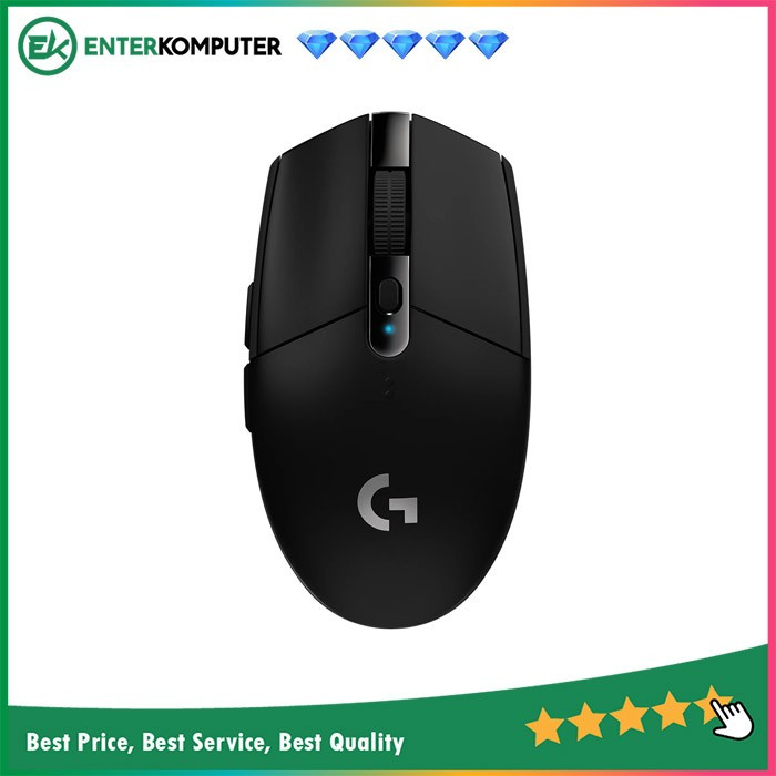 Jual Logitech G304 Lightspeed Wireless Gaming Mouse - Black | Shopee ...