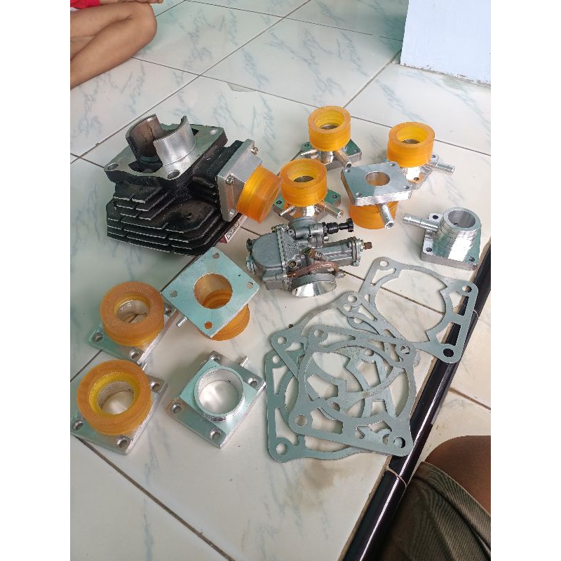 Jual intake karburator Yamaha rk king piramid dan model lurus /manipol ...