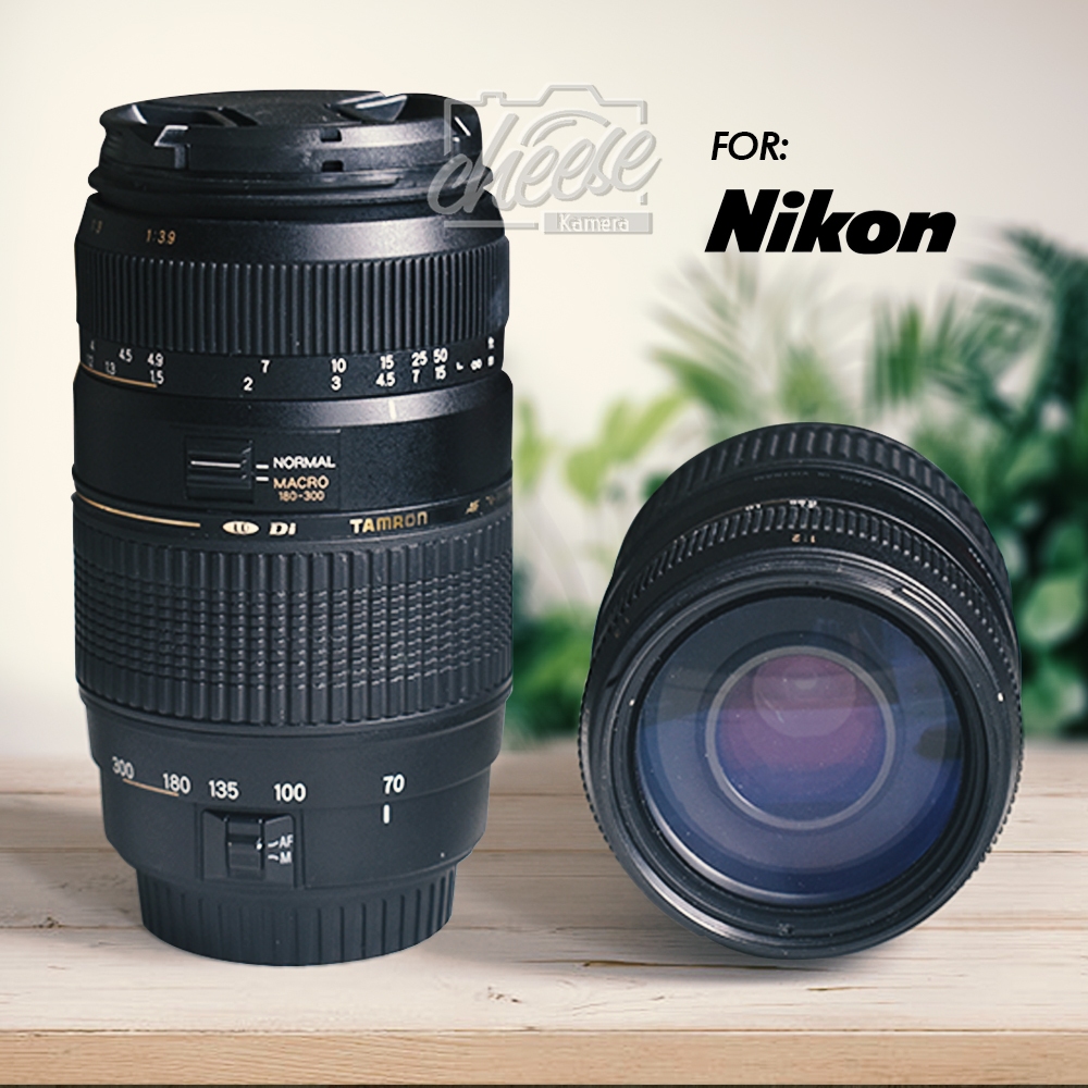 Jual LENSA TELE TAMRON 70-300MM F4.5-5.6 FOR NIKON | Shopee Indonesia