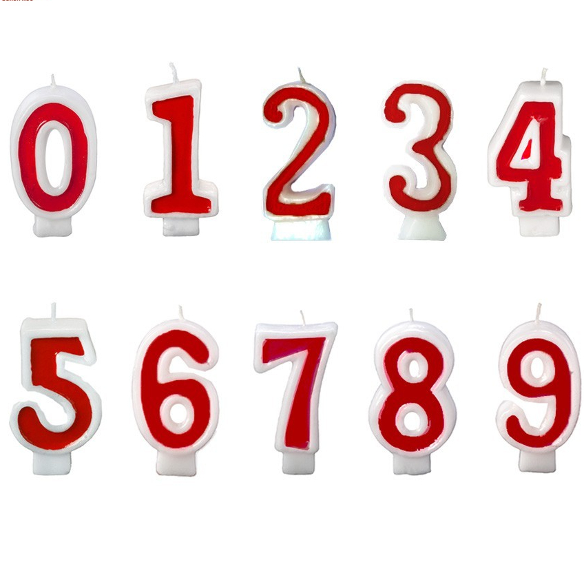 Jual Lilin Angka Putih Merah | Shopee Indonesia