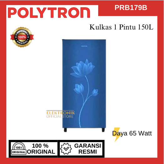 Jual POLYTRON KULKAS 1 PINTU PRB-179B 170L/PRB-179B/PRB 179B/POLYTRON ...