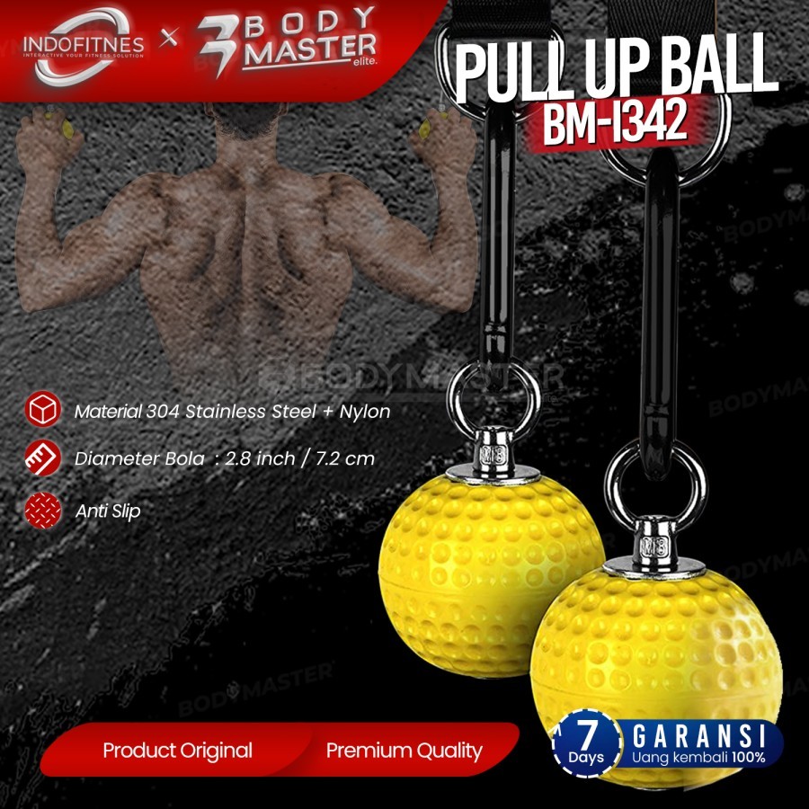 Jual BODYMASTER Pull up Ball BM-I342 Hold Grip Training | Shopee Indonesia