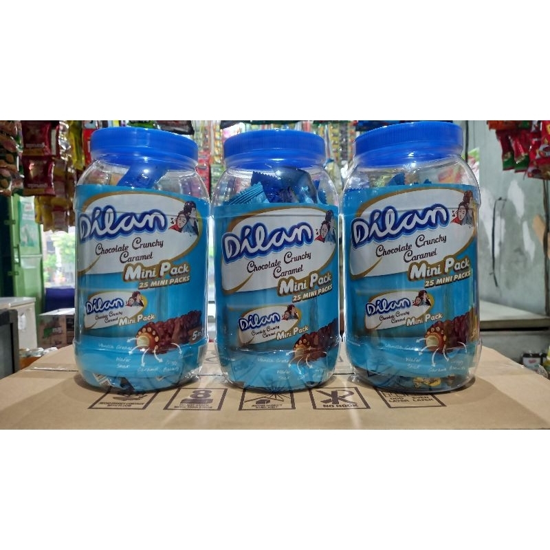 Jual DILAN CHOCOLATE CRUNCHY CARAMEL DILAN TOPLES | Shopee Indonesia