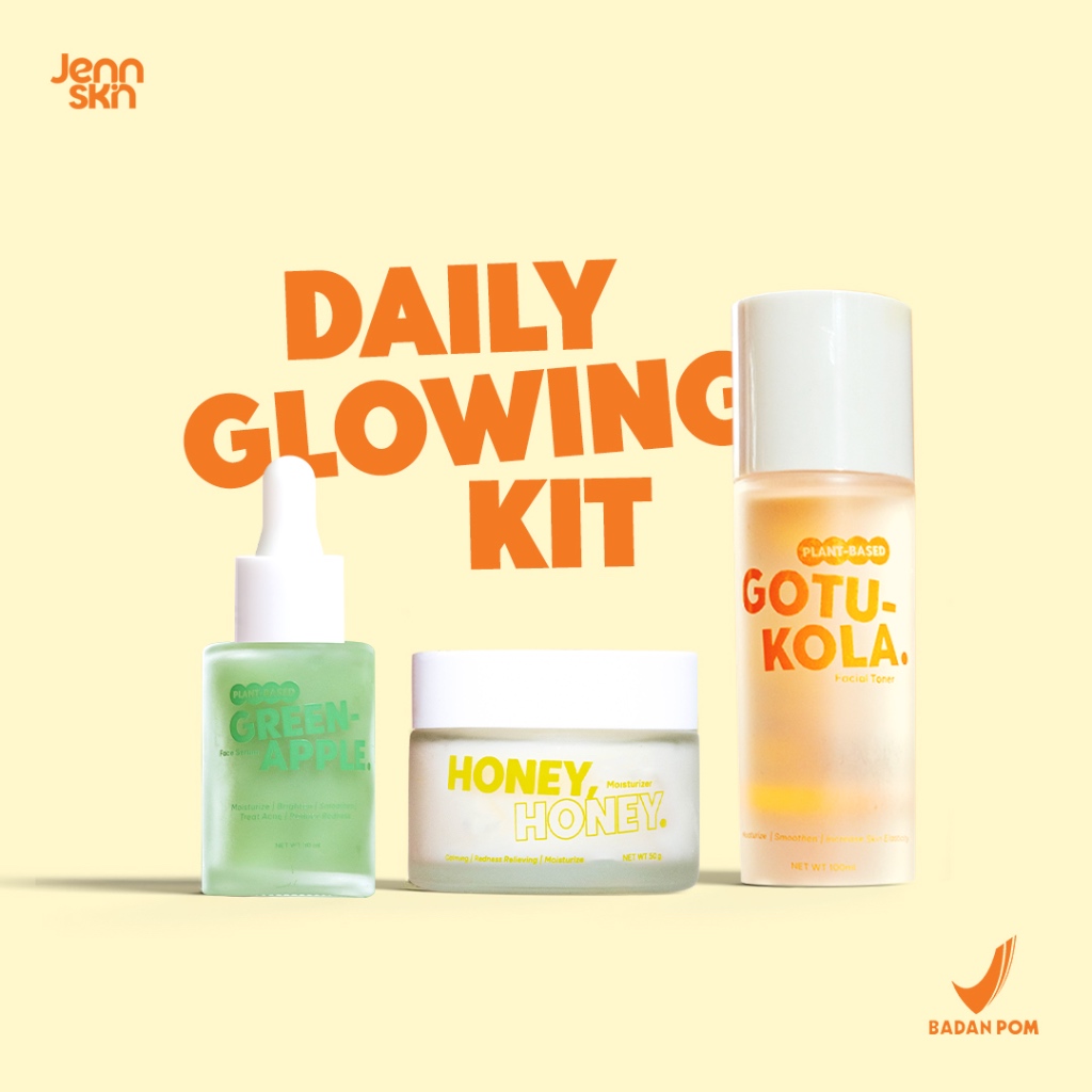 Jual JENNSKIN NATURALS Daily Glowing Kit Skincare | Shopee Indonesia